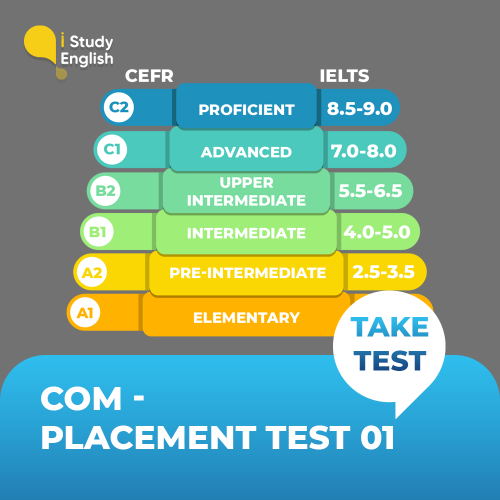 COM (CEFR) - PLACEMENT TEST 01